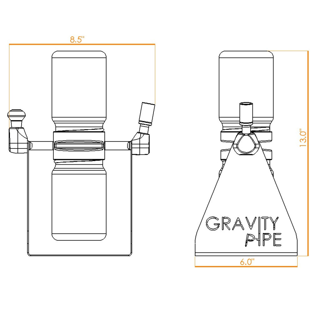 Gravity Pipe – Black – Gravity Pipe
